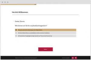 Vorlagen, Beispiele & Muster für Umfragen | easyfeedback
