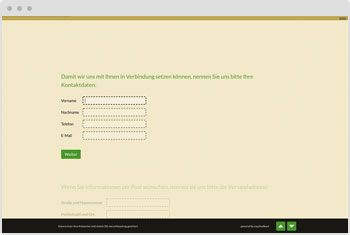 Create Online Contact Form | Survey Template