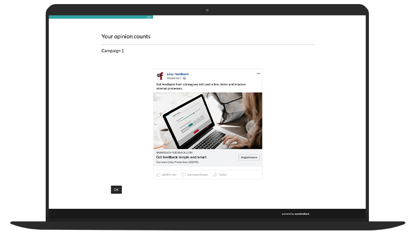 Test Marketing Campaigns | Survey Template