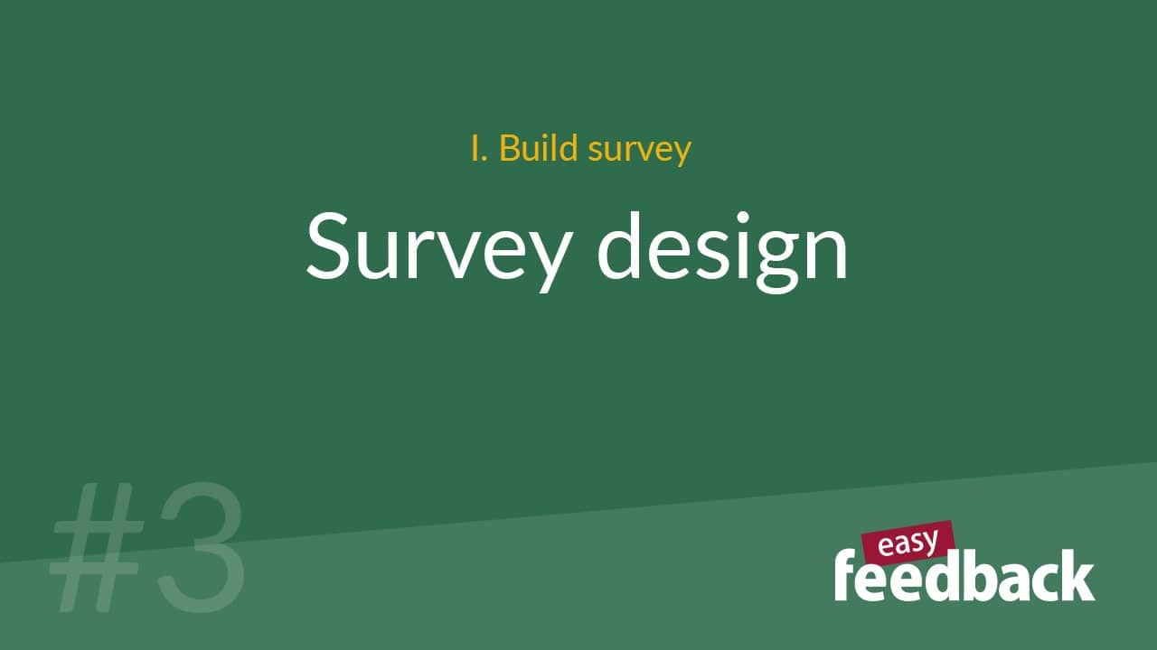 Video: Design the layout of a survey | easyfeedback - Help Center